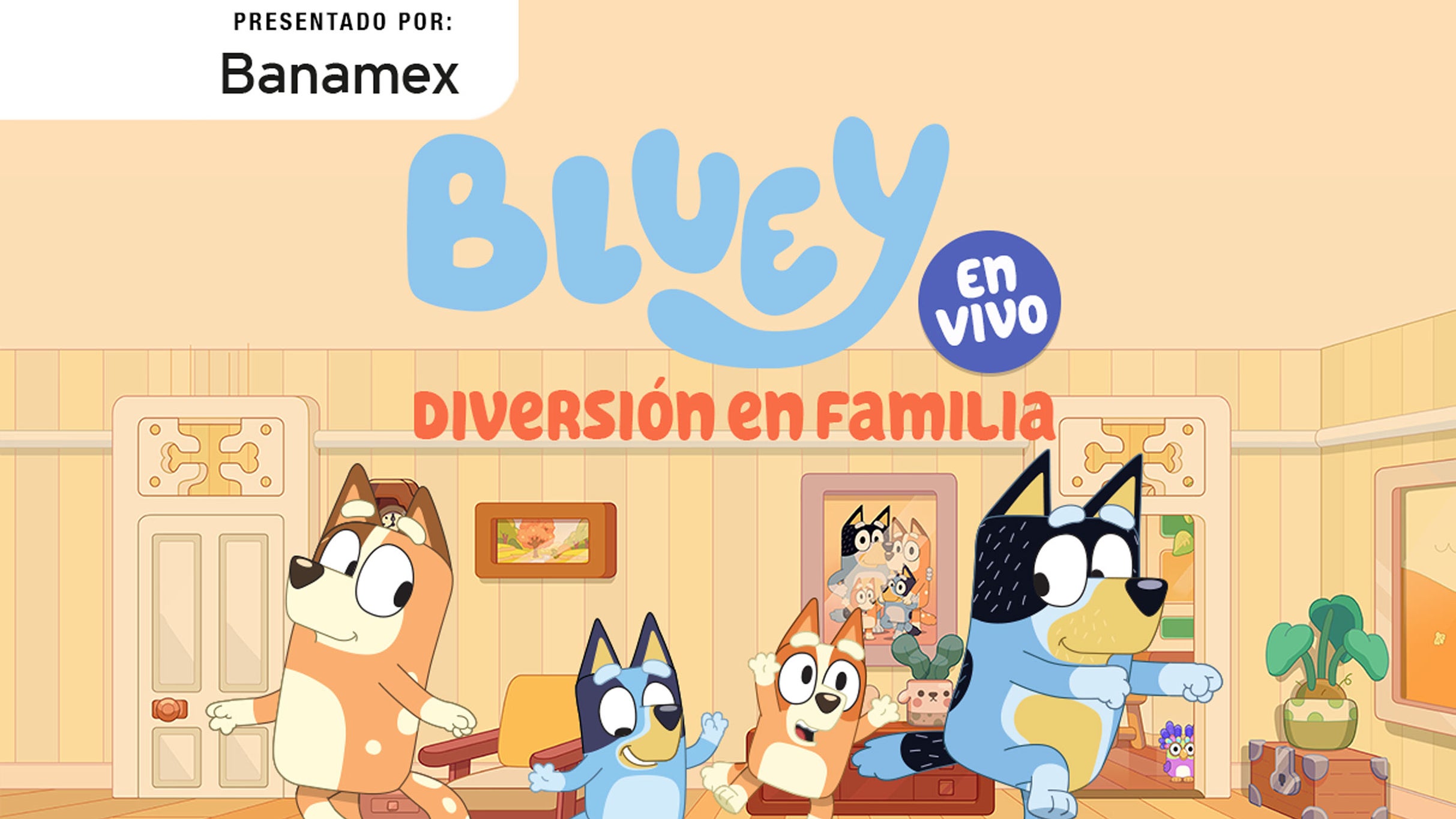 Bluey en Vivo - 26 JAN 2025