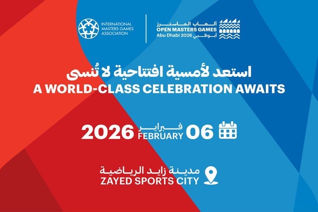 Open Masters Games Abu Dhabi 2026 Welcome Ceremony Presale Codes