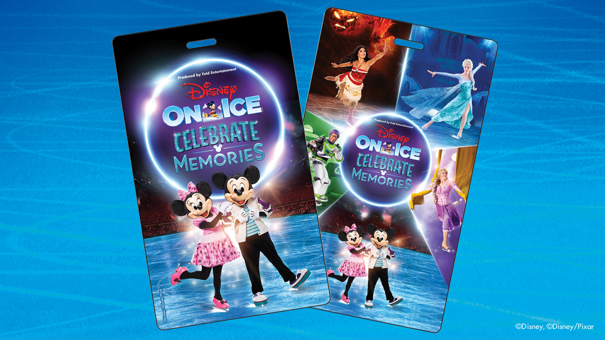 Disney On Ice Celebrate Memories Official Souvenir Tag Tickets 
