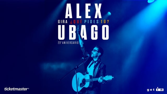 Alex Ubago in Auditorio Roig Arena, Valencia 10/12/2026 - Aticket ...