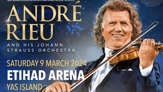 Andre Rieu tickets and events in UAE 2025 - 2026 - Aticket | Buy tickets