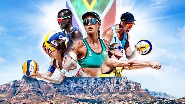 Volleyball World Beach Pro Tour Elite 16 - Cape Town in Camps Bay Beach, Cape Town 22/10/2025 ...