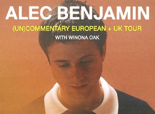 Alec Benjamin: 12 Notes Tour - Tuesday, Oct 22, 2024 7:30pm - Portland, OR