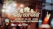 WAY OUT WEST 13-15 AUGUSTI 2026 i Slottsskogen, Göteborg 15/08/2026 ...