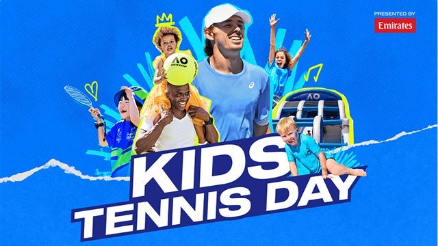 Kids Tennis Day - Ground Pass (No Arena Access) in Melbourne Park 17/01 ...