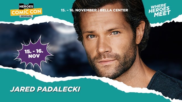 Jared Padalecki | Comic Con Denmark - 16 Nov 2025 i Bella Arena ...