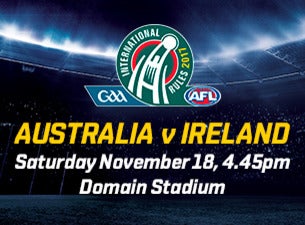 International Rules Series tickets, dates. Official Ticketmaster site.