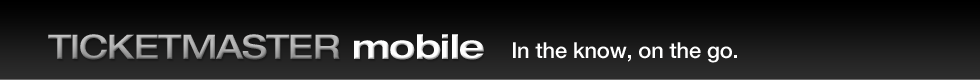 Mobile Text Alerts Sign Up - Ticketmaster CA