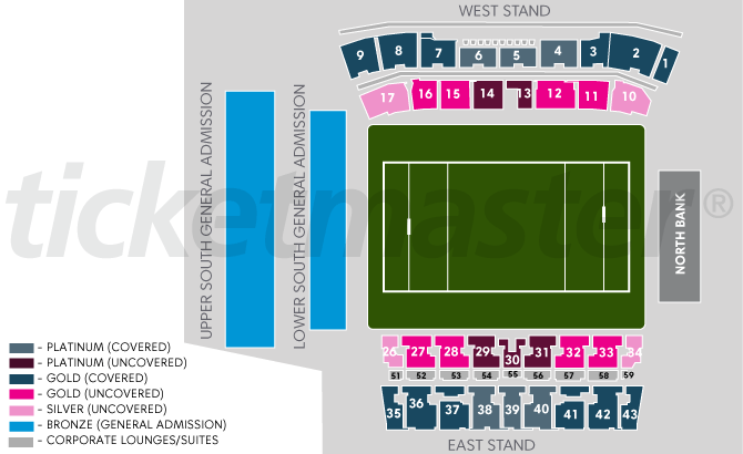 Penrith Panthers Stadium Seating Chart | Cabinets Matttroy