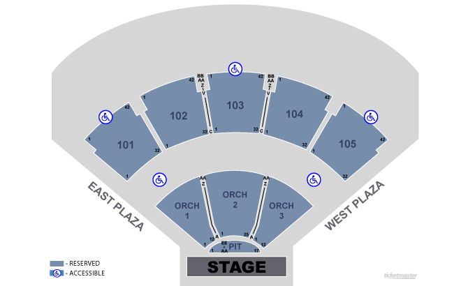 Seating Chart. Official Ticketmaster site