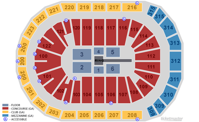 Seating Chart. Official Ticketmaster site