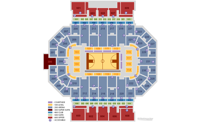 Seating Chart. Official Ticketmaster site