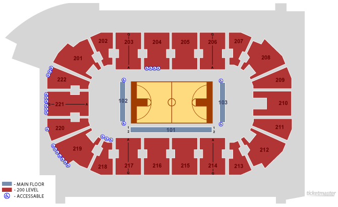 Seating Chart. Official Ticketmaster site