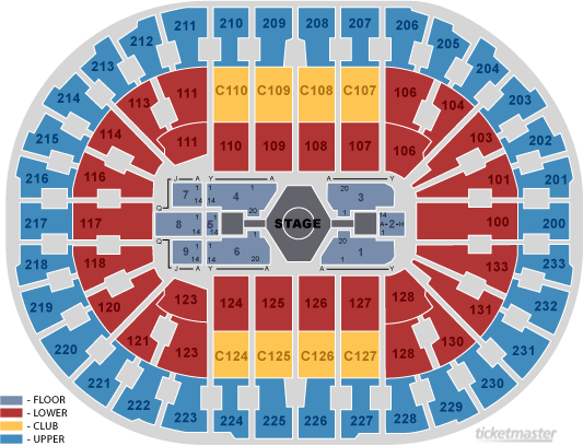 Seating Chart. Official Ticketmaster site