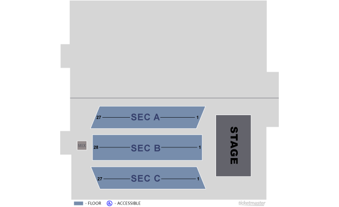 Seating Chart. Official Ticketmaster site