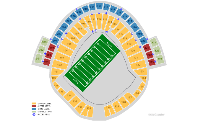 Seating Chart. Official Ticketmaster site