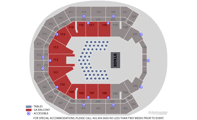 Seating Chart. Official Ticketmaster site