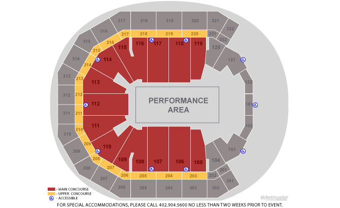 Seating Chart. Official Ticketmaster site
