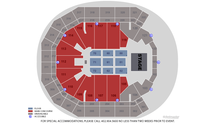 Seating Chart. Official Ticketmaster site