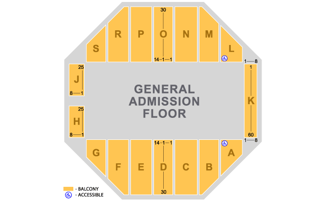 Seating Chart. Official Ticketmaster site