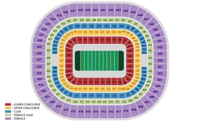 Seating Chart. Official Ticketmaster site