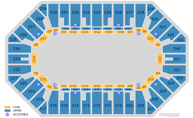 Seating Chart. Official Ticketmaster site