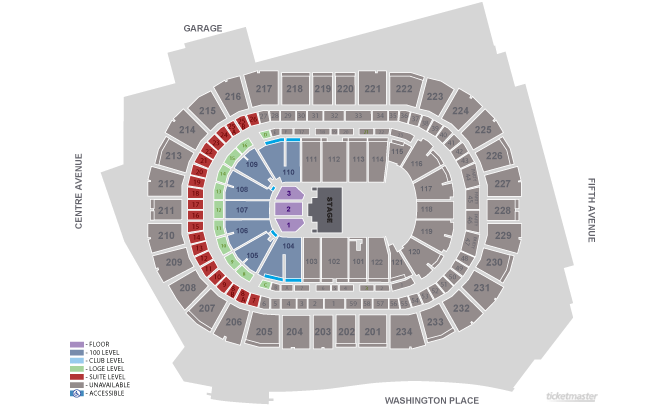 Seating Chart. Official Ticketmaster site