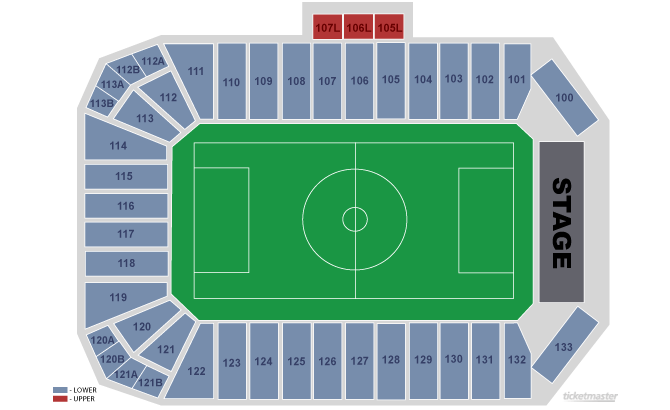 Seating Chart. Official Ticketmaster site