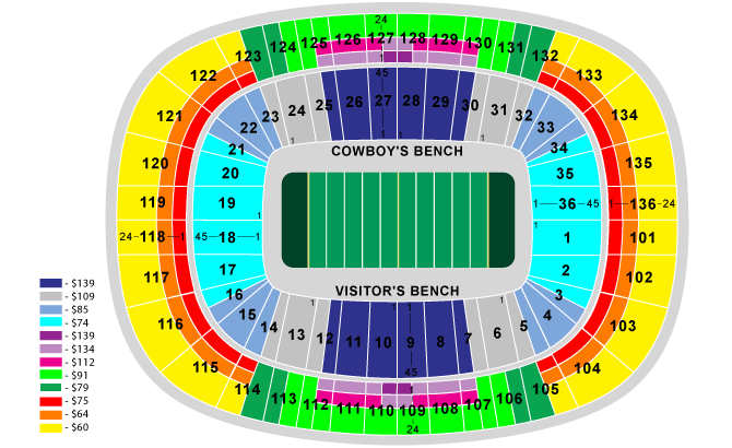 Seating Chart. Official Ticketmaster site