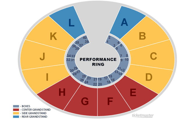 Seating Chart. Official Ticketmaster site