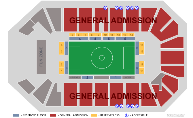 Seating Chart. Official Ticketmaster site
