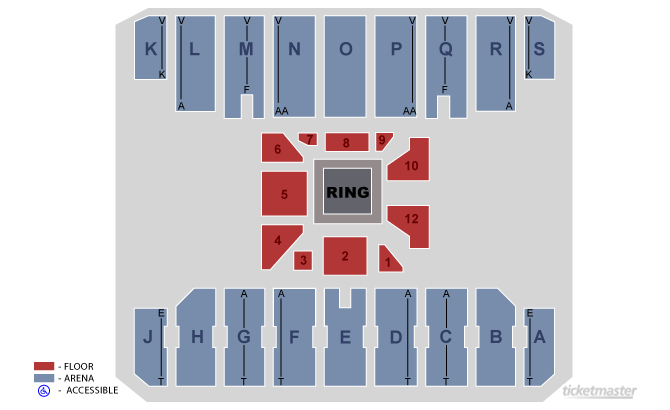 Seating Chart. Official Ticketmaster site