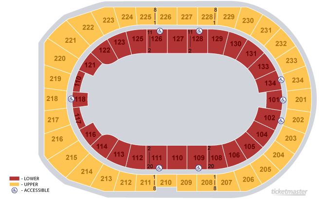 Seating Chart. Official Ticketmaster site