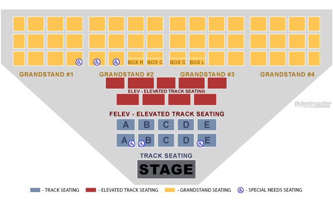 Seating Chart. Official Ticketmaster site