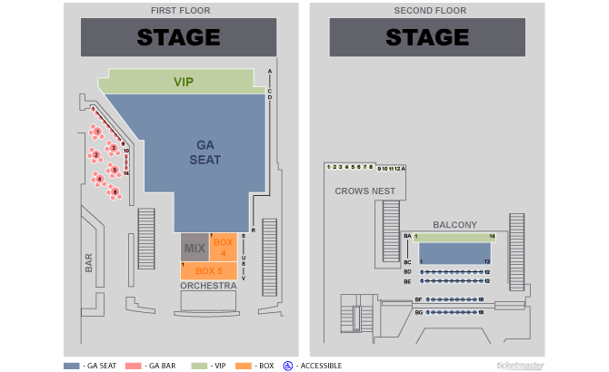Seating Chart. Official Ticketmaster site