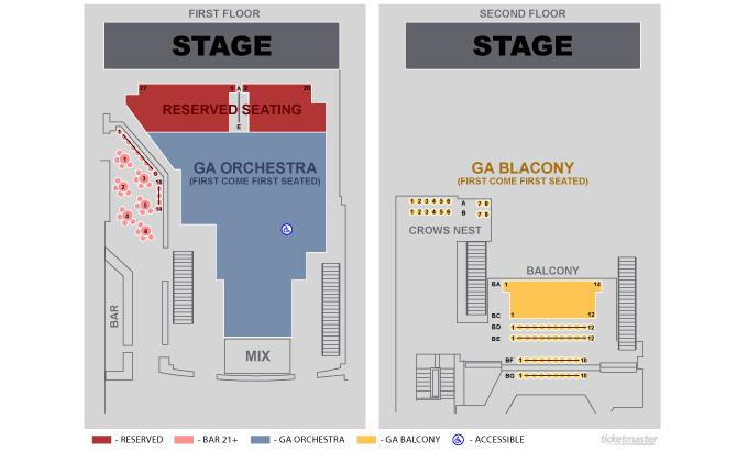 Seating Chart. Official Ticketmaster site