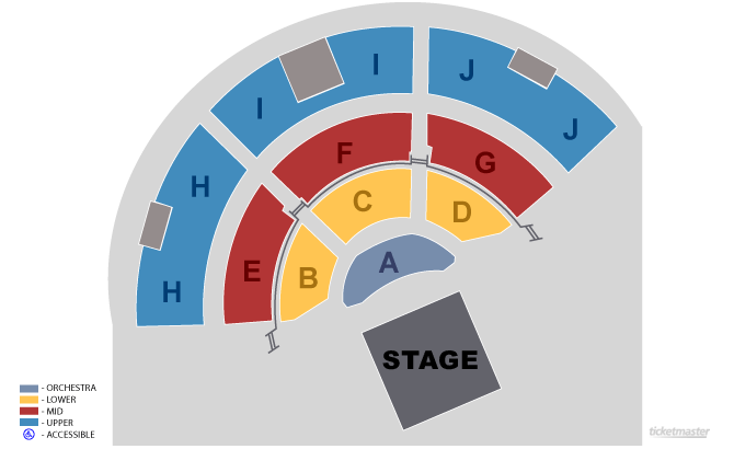Seating Chart. Official Ticketmaster site