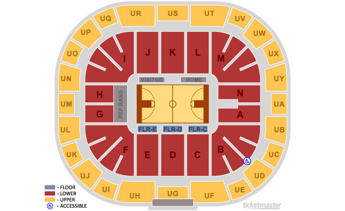Seating Chart. Official Ticketmaster site