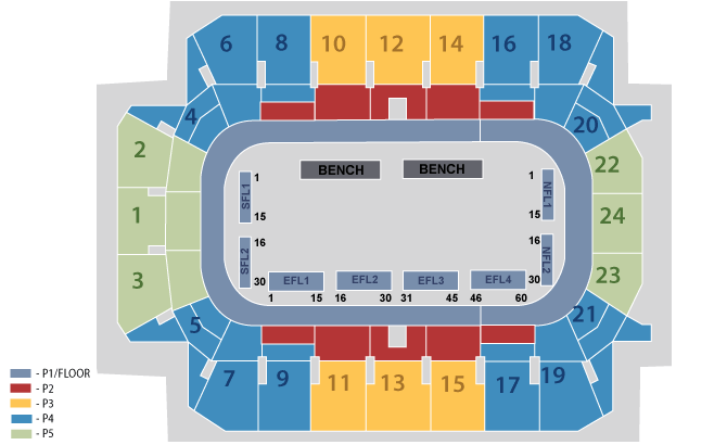 Seating Chart. Official Ticketmaster site