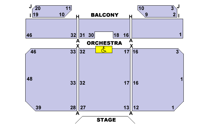 Seating Chart. Official Ticketmaster site