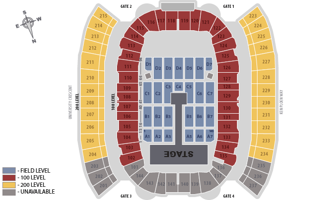 Seating Chart. Official Ticketmaster site