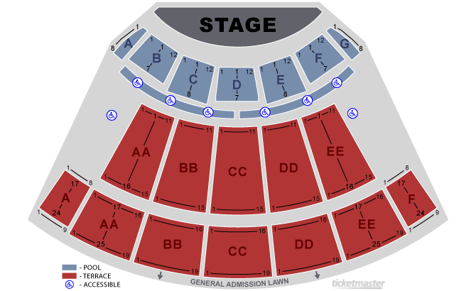 Seating Chart. Official Ticketmaster site