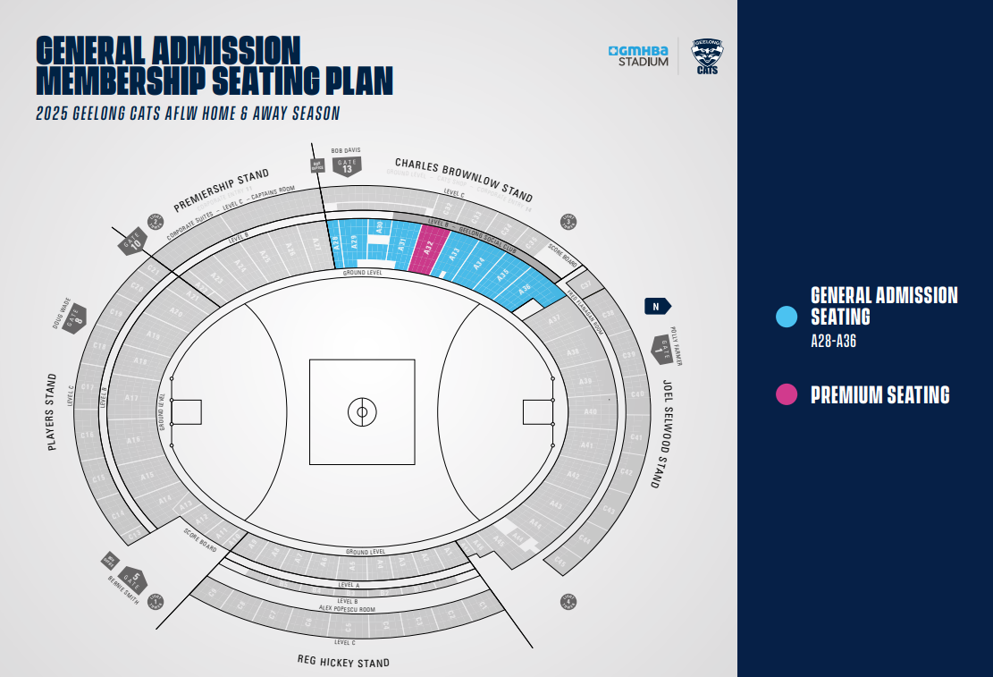 GMHBA Stadium, South Geelong | Events & Tickets | Map, Travel & Seating ...