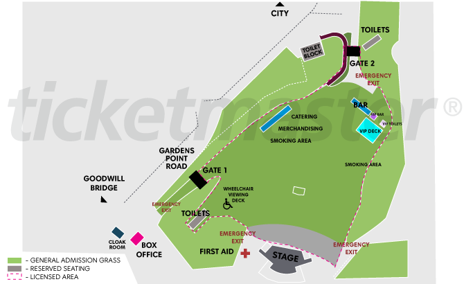 Riverstage - Brisbane | Tickets, Schedule, Seating Chart, Directions