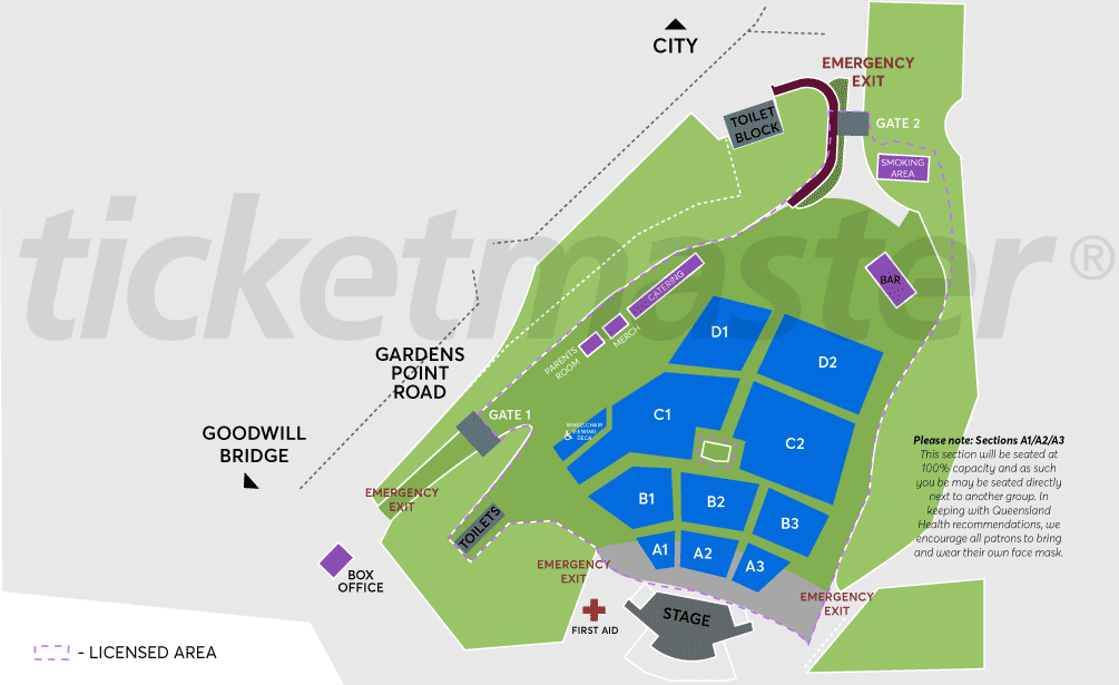 Riverstage - Brisbane | Tickets, Schedule, Seating Chart, Directions