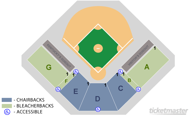 John Cropp Stadium - Lexington | Tickets, Schedule, Seating Chart ...