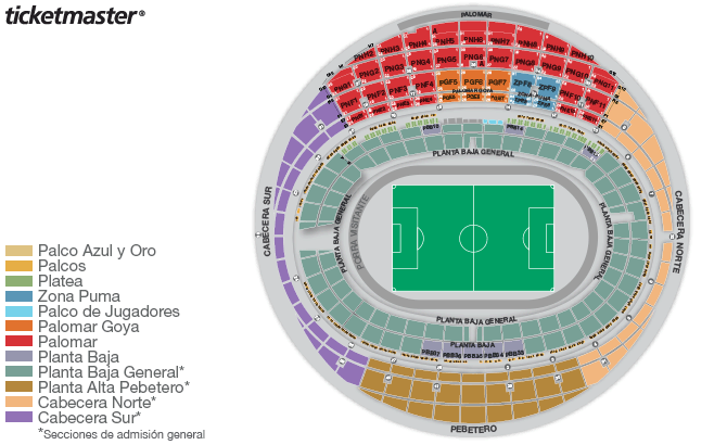 Plano De Asientos Del Estadio De La Universidad De Oklahoma Proyecto: