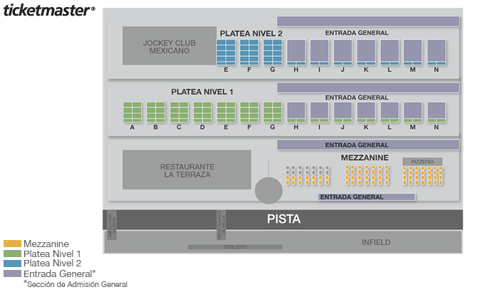 Saratoga Race Course Seating Chart