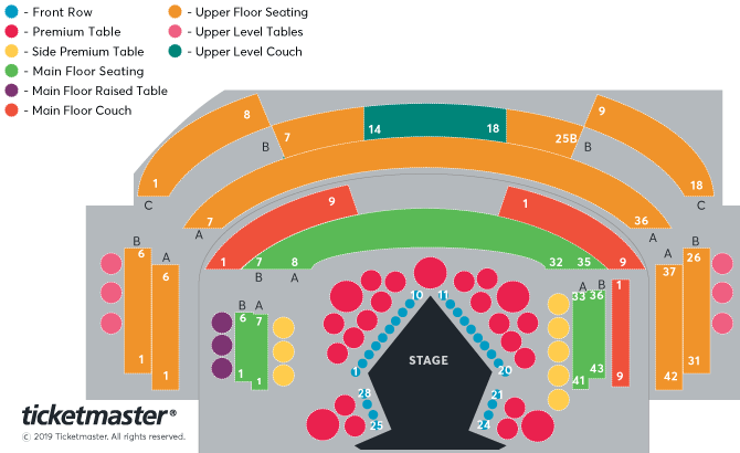 Magic Seating Chart Rows